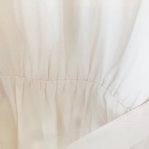 J. Crew | Tops | New J Crew Mercantile Top In Ivory Wrap 8 Medium ...